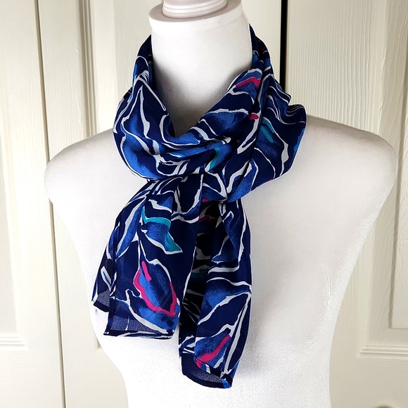 Accents by Florence | Accessories | Vintage Vibrant Foliage Scarf So ...